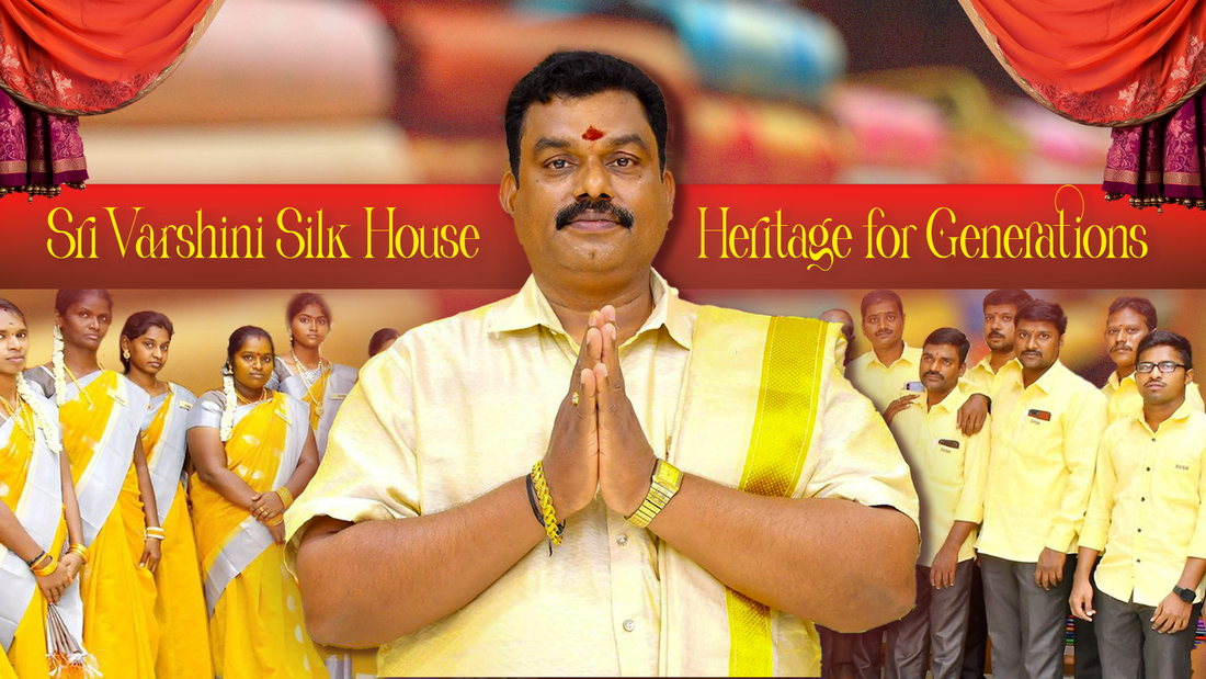 Kanchipuram Sri Varshini Silk House - Pure Silk Sarees with Silk Mark ...